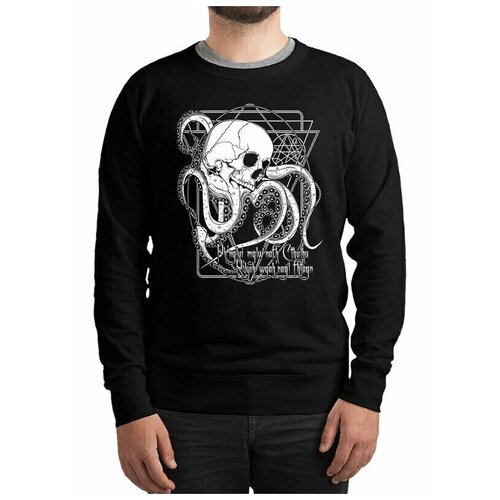 Свитшот DS Apparel, размер XXL, черный