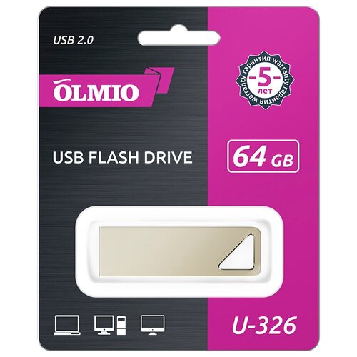 Флешка Olmio 64GB U-326