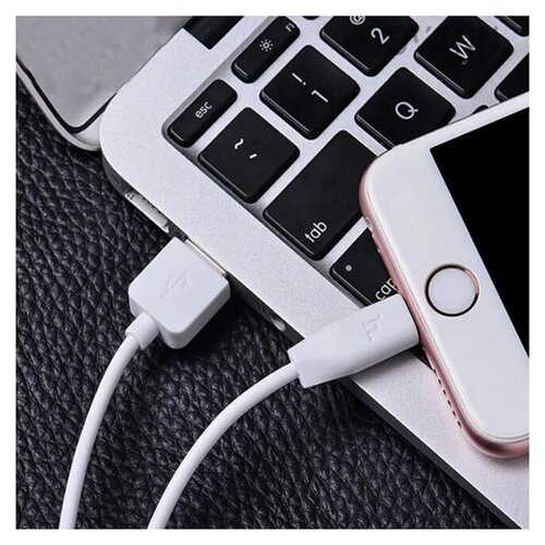 Кабель HOCO Rapid X1 USB - Apple Lightning 2 м, 1 шт белый