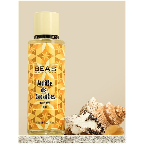Мист для тела и волос B'eas Body & Hair Vanille De Carabies 250 ml