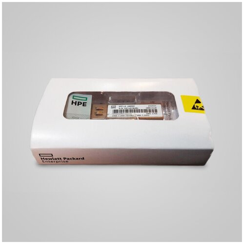 JD494A Трансивер HP X124 1G SFP LC LX Transceiver (1000BASE-LX, Single Mode, 1310 nm, 10km, LC)