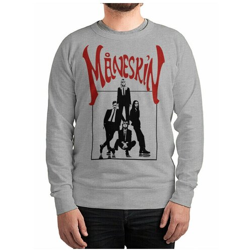 Свитшот DS Apparel, размер S, серый