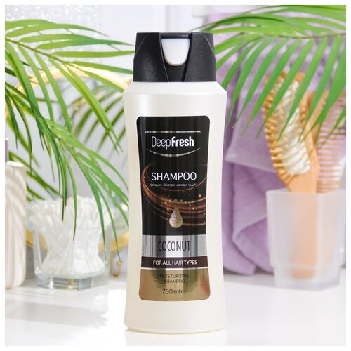 DEEP Fresh Шампунь для волос с экстрактом кокоса, 750 мл