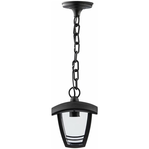 Садово-парковый светильник ЭРА НСУ 07-40-001 Марсель черный 4 гранный подвесной IP44 Е27 max40Вт, 1шт
