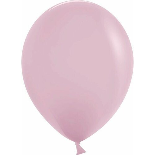 Шарики воздушные (12'/30 см) Пудровый-розовый, пастель, 100 шт. набор шаров на праздник
