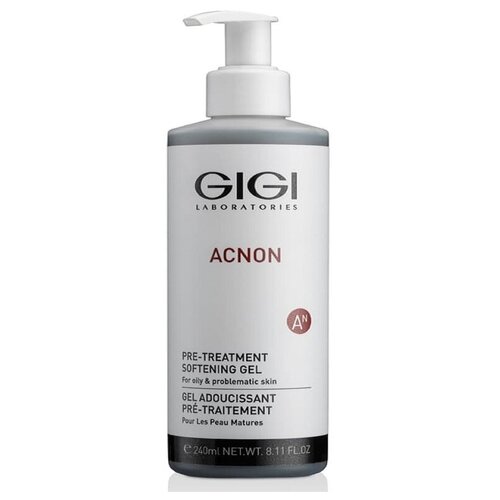 GiGi Acnon Pre-Treatment Softening Gel Размягчающий очищающий гель, 240 мл.