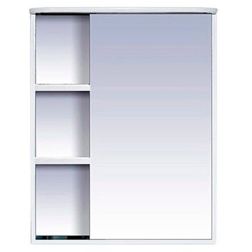 Зеркало-шкаф Misty Венера 55 прав. со светом белое