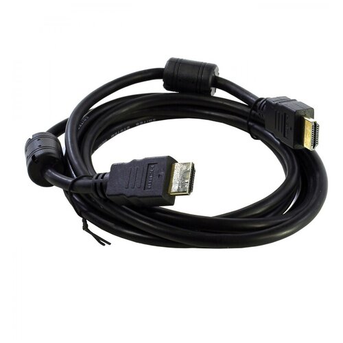 Кабель HDMI - HDMI, М/М, 2 м, v1.4, фер, 5bites, чер, APC-014-020