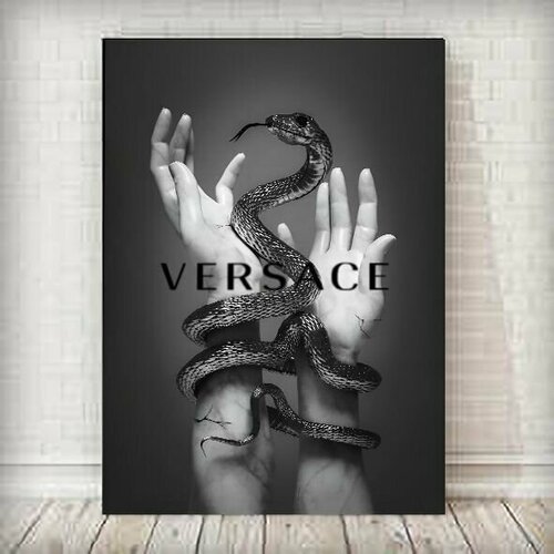 Картина " от Versace" интерьерная, на натуральном хлопковом холсте 70 на 50