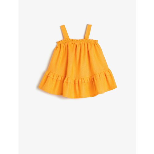 Платье KOTON, размер 36-48 месяцев, оранжевый