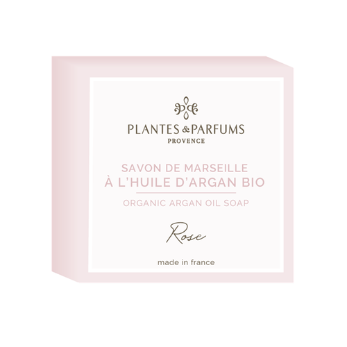 Plantes & Parfums Provence Марсельское мыло Роза с Аргановым Маслом 100 г