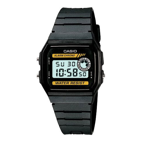 Наручные часы CASIO Collection F-94WA-9, черный, серый