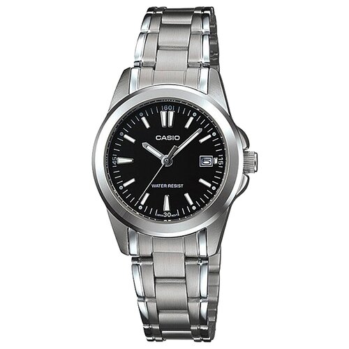 Наручные часы CASIO Collection LTP-1215A-1A2, серебряный, черный