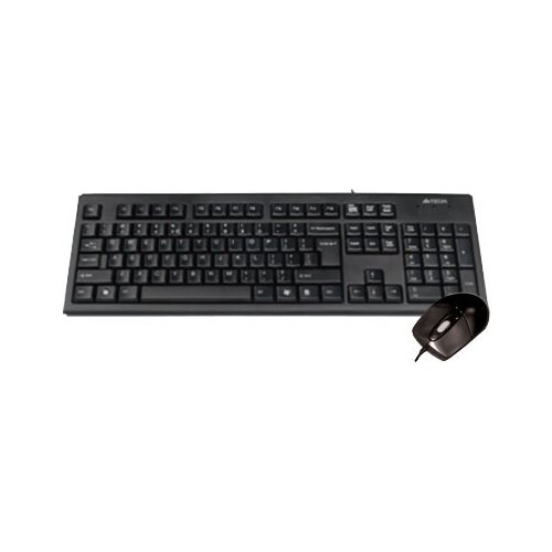 Комплект клавиатура + мышь A4Tech KRS-8372, черный