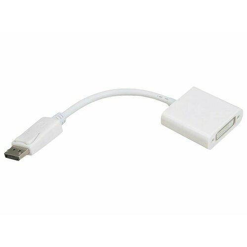 Кабель-переходник Gembird Кабель-переходник DisplayPort->DVI(F) Gembird Cablexpert A-DPM-DVIF-002-W (0.20м)