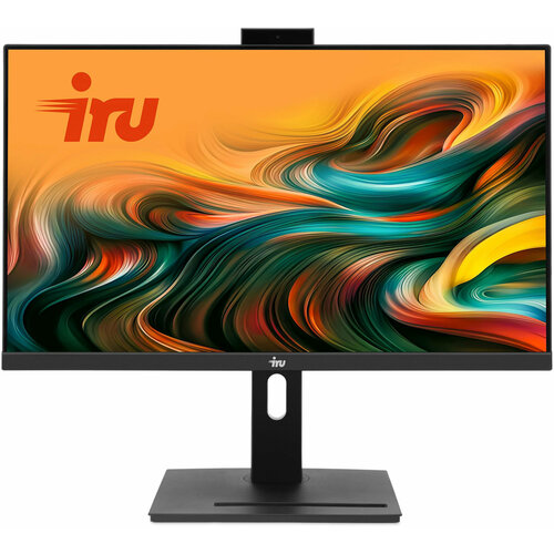 Моноблок IRU 23AM 23.8 Full HD Ryzen 5 5500U (2.1) 8Gb SSD256Gb RGr noOS GbitEth WiFi BT 120W Cam черный 1920x1080 (1972062)