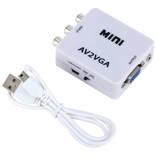 AV to VGA Mini Конвертер видеосигнала AV в VGA