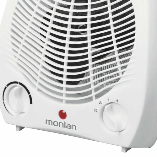 Тепловентилятор спиральный электрический Monlan MTV-20 с механическим термостатом, 2000 Вт