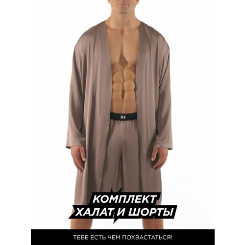 Комплект ХВАСТУН, размер L-XL, коричневый