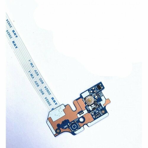 Шлейф с платой кнопки включения Q5WV1 (21cm) 09-0016