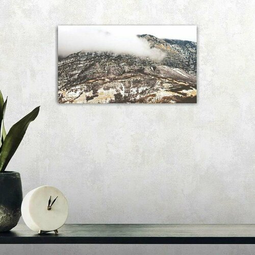 Картина на холсте 60x110 LinxOne "Пейзаж природа геология" интерьерная для дома / на стену / на кухню / с подрамником