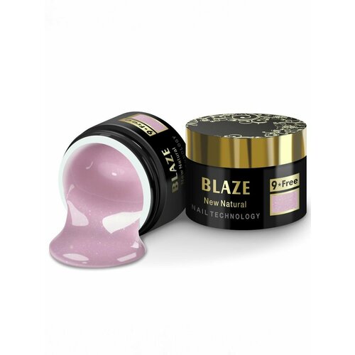 Гель для наращивания ногтей 9 FREE BLAZE New Natural, 15 мл.