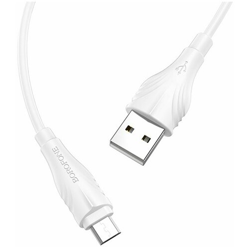 Кабель USB - micro USB Borofone BX18 Optimal, 100 см, Белый