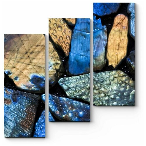 Модульная картина Капли воды 90x96