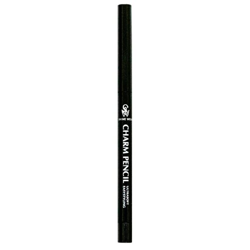 Карандаш для глаз Shinewell Charm Pencil т.1 Угольно-черный 8 г