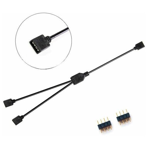 Удлинитель/Разветвитель RGB 12v4pin 1 в 2