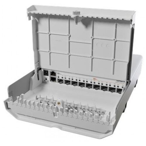 MikroTik CRS310-1G-5S-4S+OUT Коммутатор уличный, оптический 1*1Gbit Rj45, 5*1Gbit SFP, 4*10Gbit SFP+