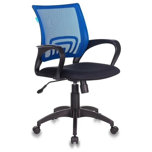 Компьютерное кресло TRIXETY LOSTO II, черное сиденье, синяя спинка