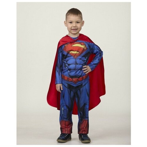 Карнавальный костюм "Супермэн" без мускулов Warner Brothers р.116-60