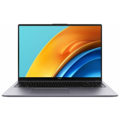 Ноутбук 16" IPS FHD HUAWEI MateBook D16 MCLG-X gray (Core i5 13420H/16Gb/512Gb SSD/VGA int/W11) (53013WXA)