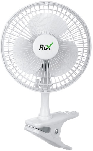 Вентилятор настольный RIX RDF-1500WB белый