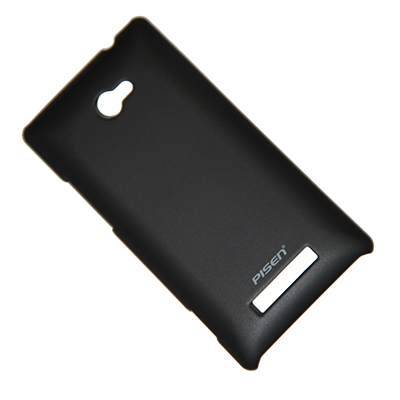 Чехол для HTC 8X задняя крышка пластиковый Pisen матовый <черный>