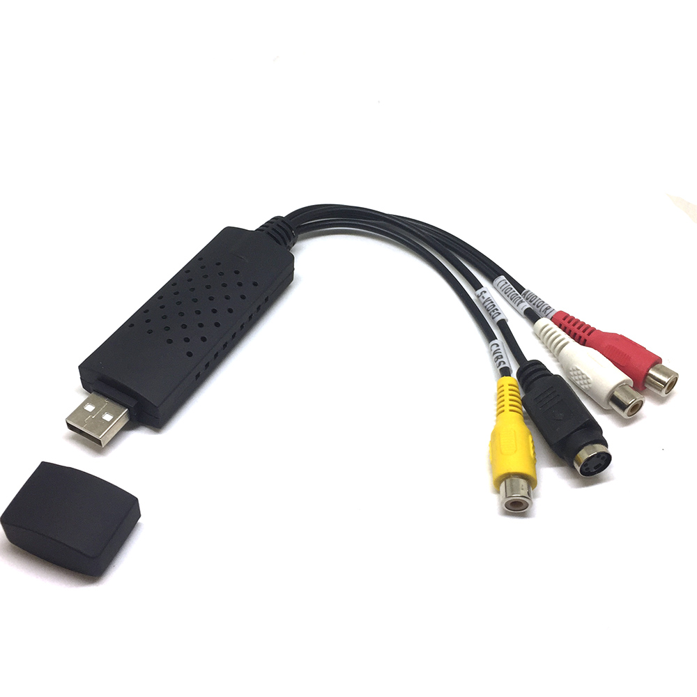 Конвертер Espada Micro USB type B + Usb 2.0 to RCA/S-video