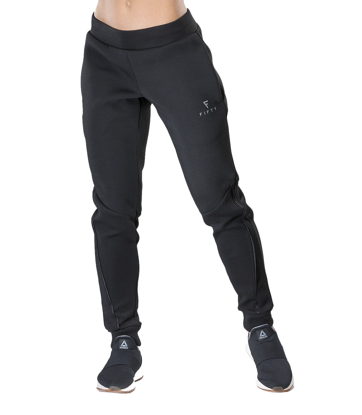 Спортивные брюки женские Fifty FA-WP-0101-BLK черные XS