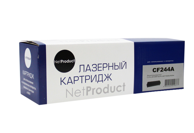 Картридж для лазерного принтера NetProduct №44A CF244A Black