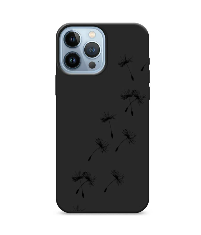 Чехол Awog на Apple iPhone 14 Pro Max / Айфон 14 Про Макс "Летящие одуванчики"