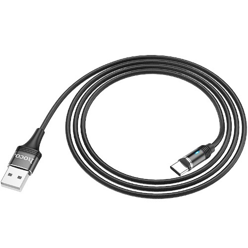 Кабель Hoco Magnetic U76a USB-Cm  1,2м Black