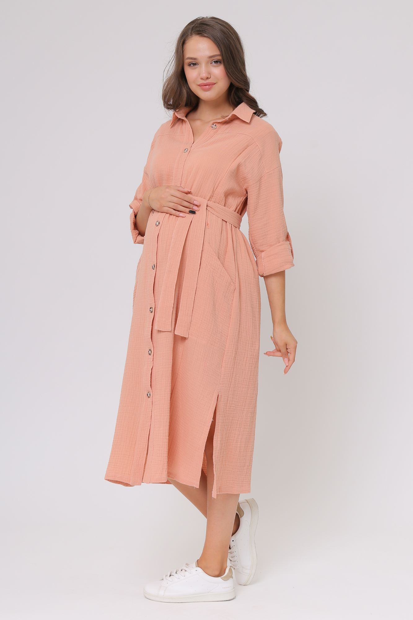Платье для беременных женское Mama's fantasy 08-40622MF розовое M