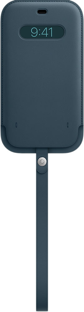 Чехол Apple Leather MagSafe Baltic Blue для iPhone 12 Pro Max (MHYH3ZE/A)