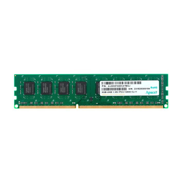Оперативная память Apacer 8Gb DDR-III 1600MHz (AU08GFA60CATBGJ)