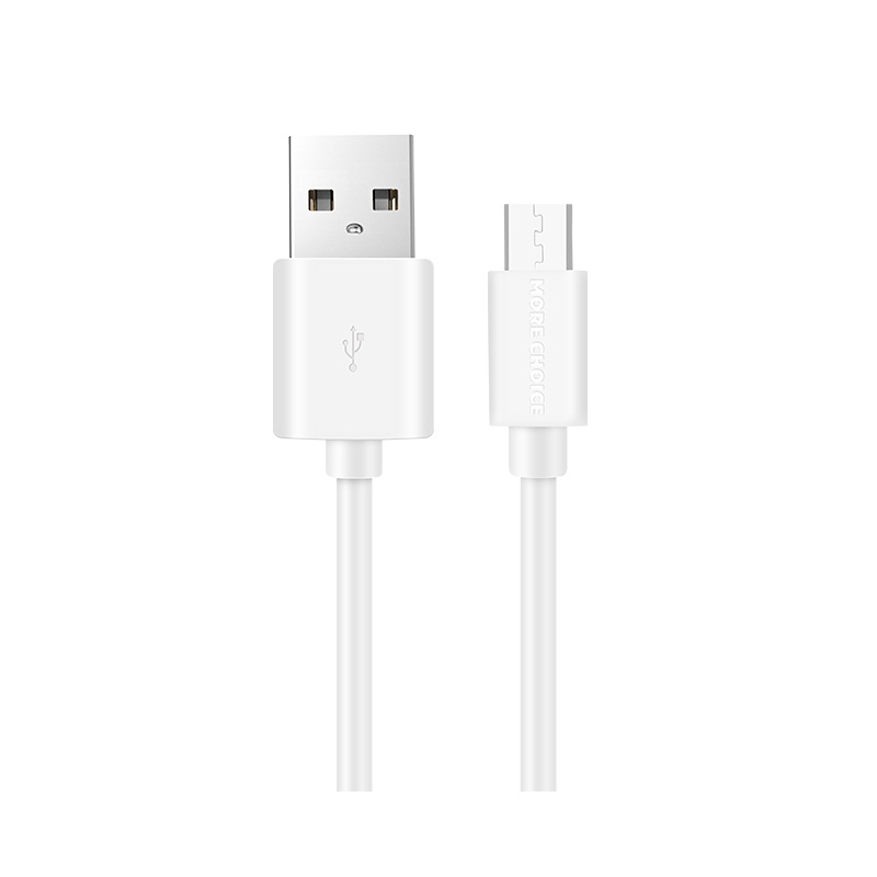 Дата-кабель More choice K13m USB 2.1A для micro USB TPE 1м White