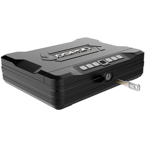 Автомобильный биометрический сейф Ospon OS389FC для денег и оружия