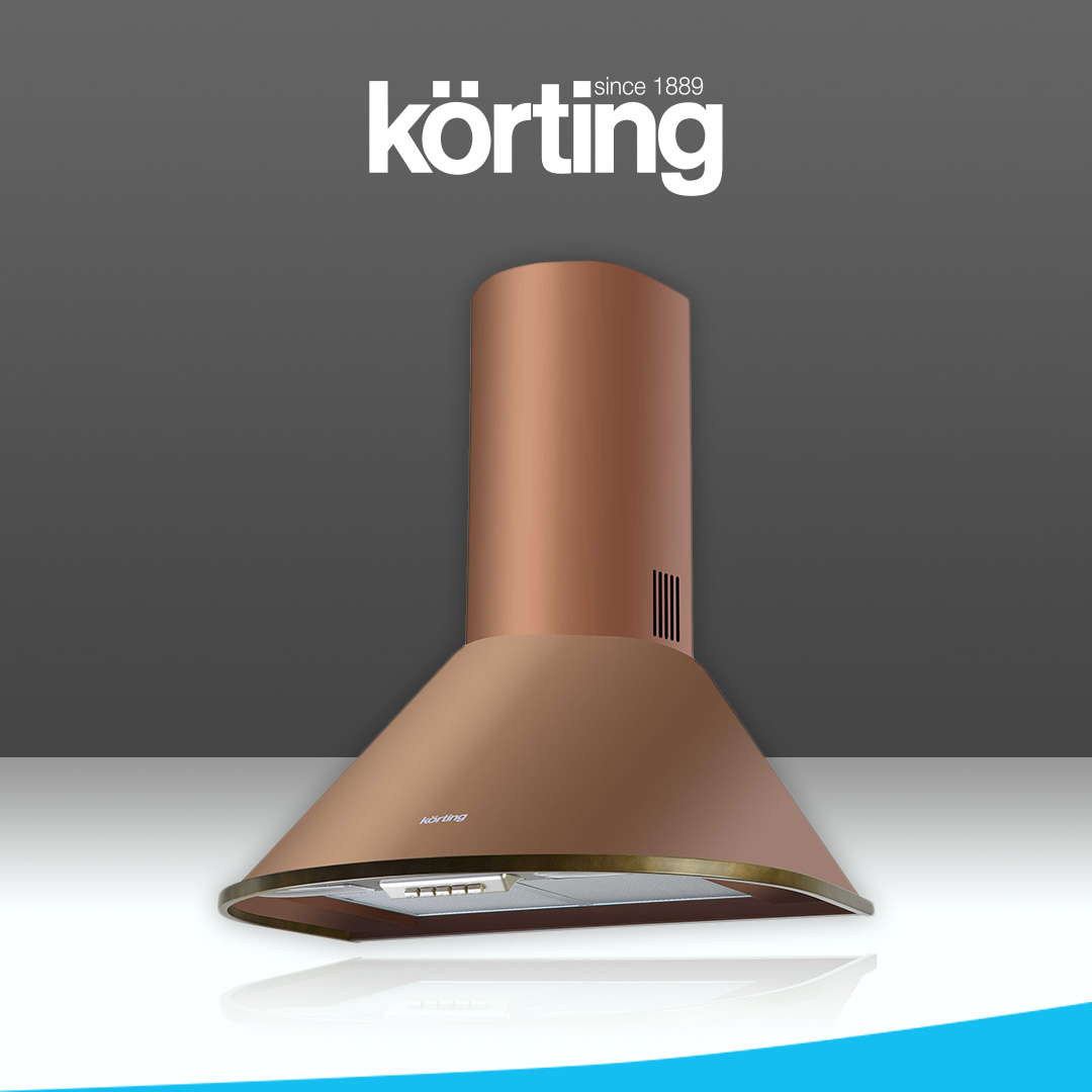 Вытяжка настенная Korting KHC 6930 RC коричневый