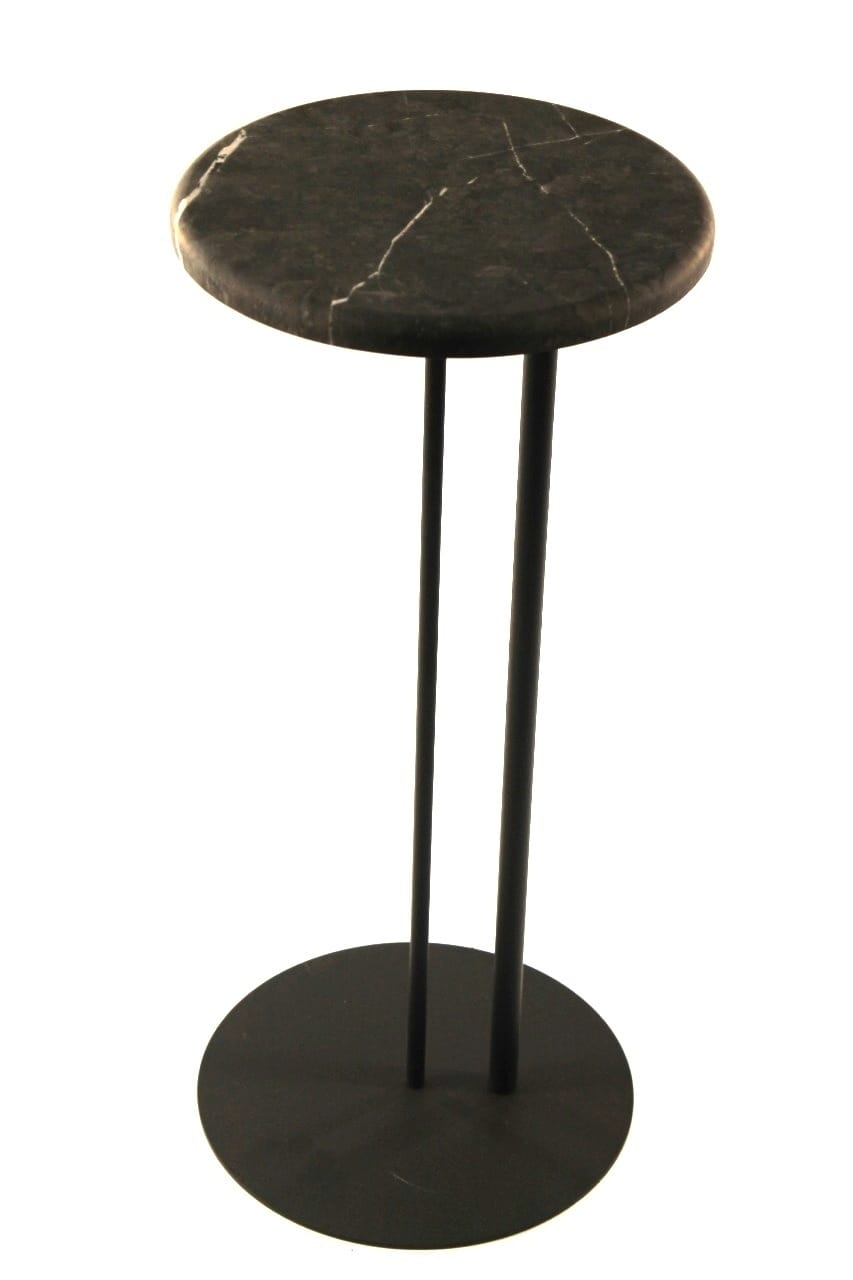 Журнальный интерьерный стол, подставка для цветов Callisto mobili М015.0А59 Торос чёрный