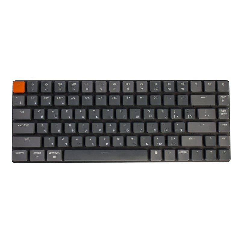 Проводная/беспроводная игровая клавиатура Keychron K3 RGB Black (K3E1)