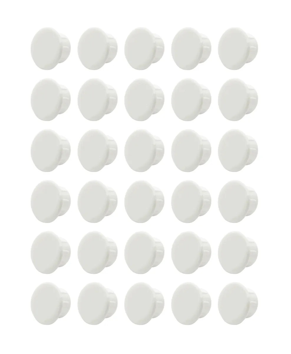 Заглушка мебельная Инталика MP00098, цвет белый